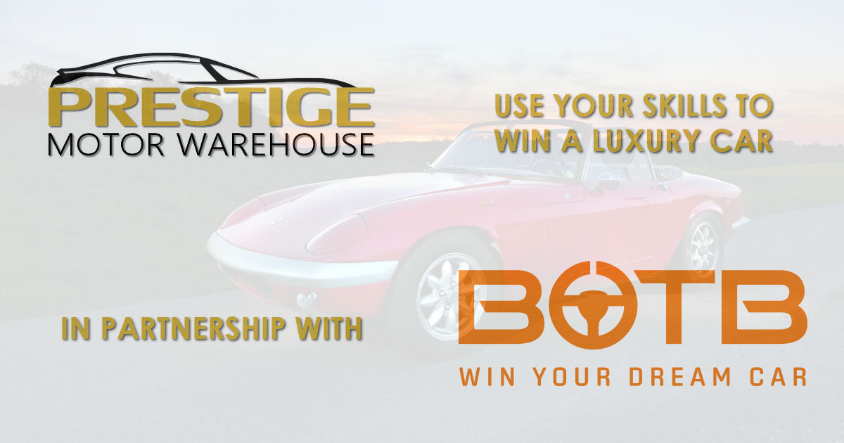 Win Your Dream Car | Win a Supercar | Win a Luxury Car | Prestige Motor ...